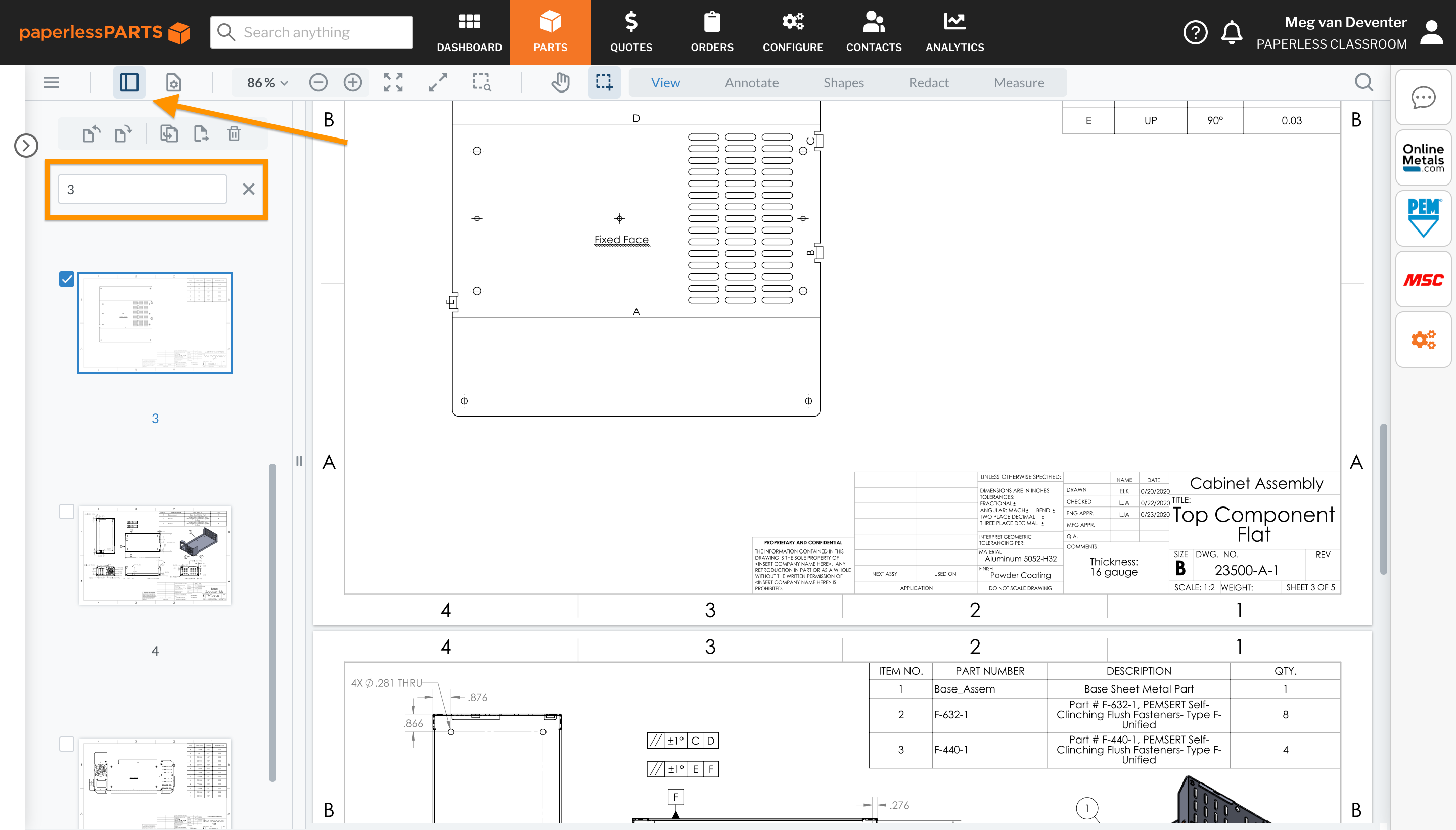 PDF Viewer Improvements | Paperless Parts