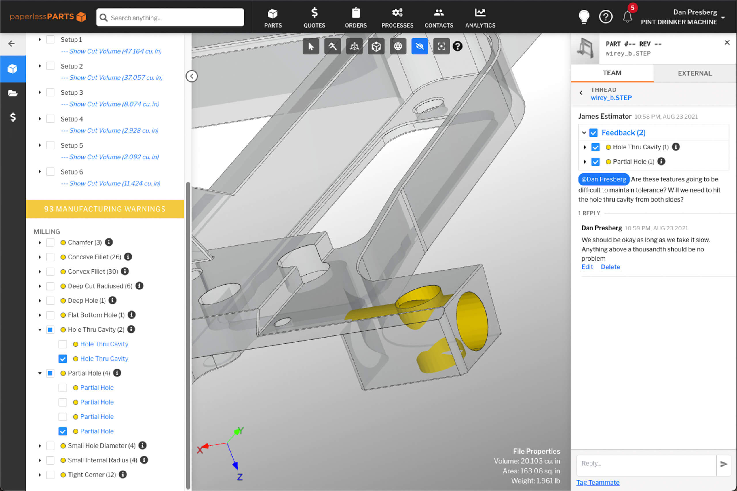 Machine Shop Quoting Software | Paperless Parts Machine Shop Quoting Software | Paperless Parts