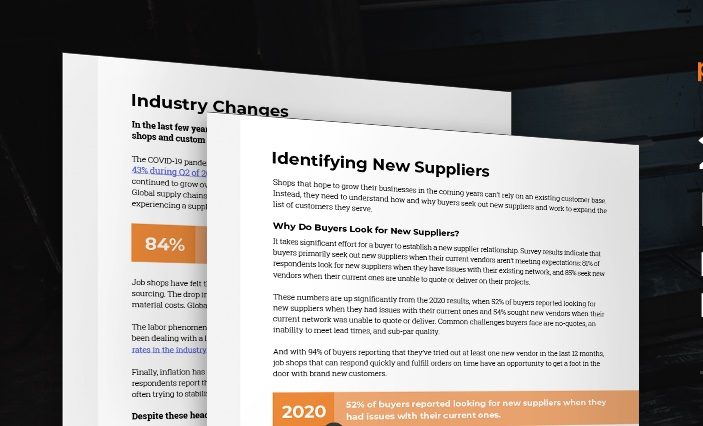 2022 Custom Part Buyer Report | Paperless Parts
