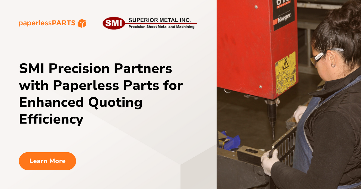 Superior Metals Inc. Partners with Paperless Parts for Enhanced Quoting ...